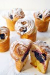 Blueberry Cruffins (Crossiant + Muffins)