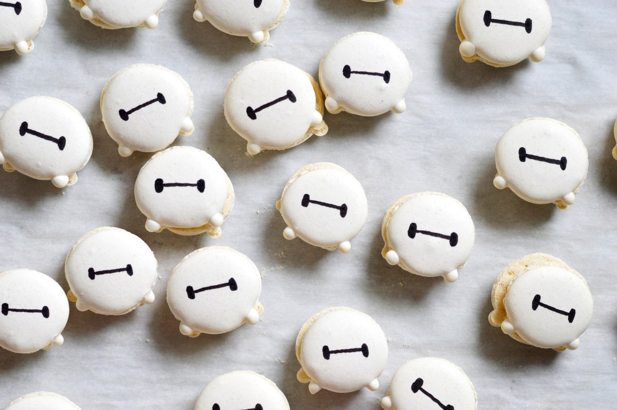 Baymax Macarons